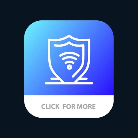 Internet Internet Security Protect Shield Mobile App Button Android And