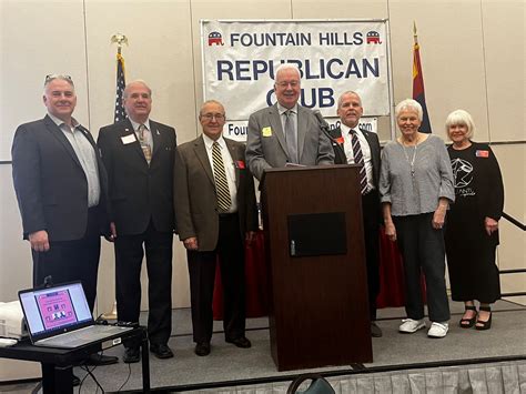 Senator Kavanagh Addresses Republican Club Fountain Hills Times