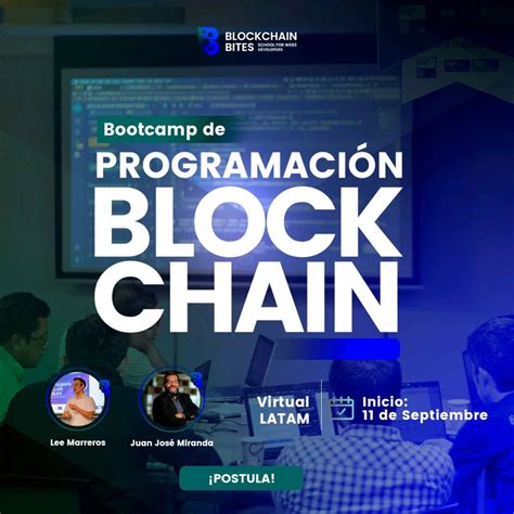 bootcamp de programación en blockchain 100 gratis dictado por lee