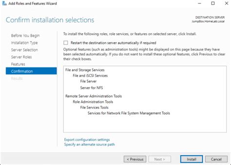 Install NFS Server Create NFS Share In Windows Server