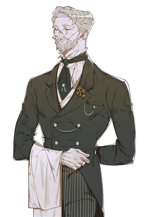 Dnd Butler Butler Concept Art Character Design
