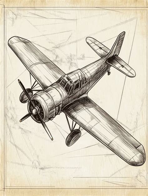 Line Art Illustration Depicting The Concept That Two Parallel Planes Are Never Intersected Stock