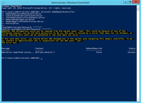 Inside Websters Lab Removing Domain Controller Using PowerShell Carl Webster