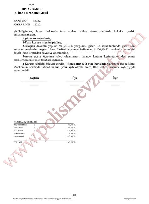 Genel Atamada Ilk Tercihine Atamas N N Yap Lmas Na Dair Davad R Birinci Tercihe Atama E