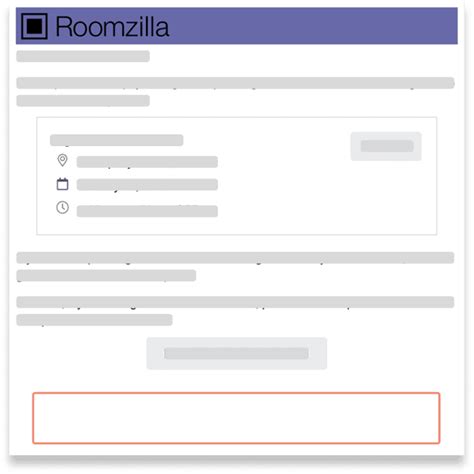custom email templates roomzilla smart workplace management system