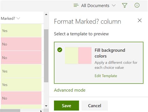 Wizard Based Column Formatting Options Now Available In Sharepoint