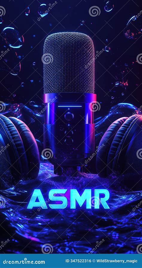 Asmr Neon Vector Text Autonomous Sensory Meridian Response Neon Sign Design Template Modern