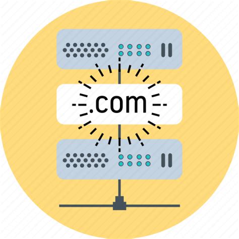 domain name hosting server icon