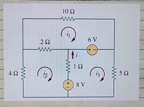 Solved Use Mesh Analysis To Find I I And I Chegg