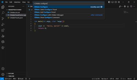 Importing Cmake Projects Using Presets Visualgdb Tutorials