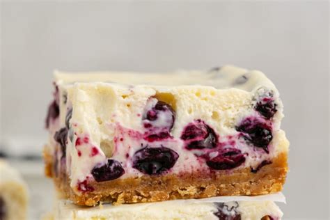 Blueberry Cheesecake Bars Sweet Cs Designs