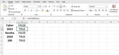 How To Use The Isnumber Function In Excel Cyber Kendra