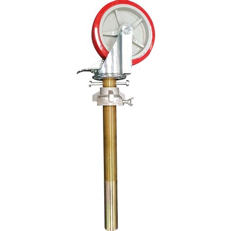 Instant Access 200mm Aluminium Adjustable Legcastor Scaffold Component