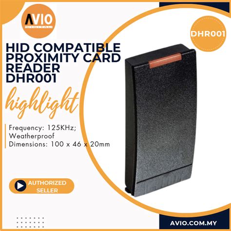 Hid Compatible Rfid Id Em 125khz Card Wiegand 2634 Bit Reader Door Access Control Rs485 Led