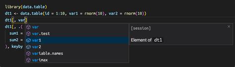 Writing R In Vscode Interacting With An R Session Kun Rens Blog Posts