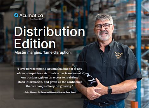 Acumatica Distribution Edition A Complete Streamlined Distribution