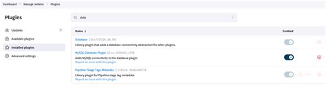Jenkins Pipeline接入mysqljenkins Pipeline Mysql Csdn博客