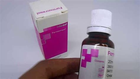 Formocresol I Dental 20ml Youtube