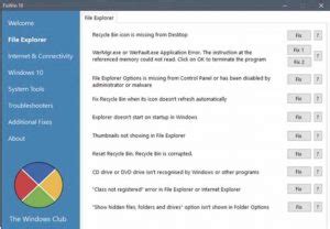 How To Fix Windows 10 Errors Using Free Software