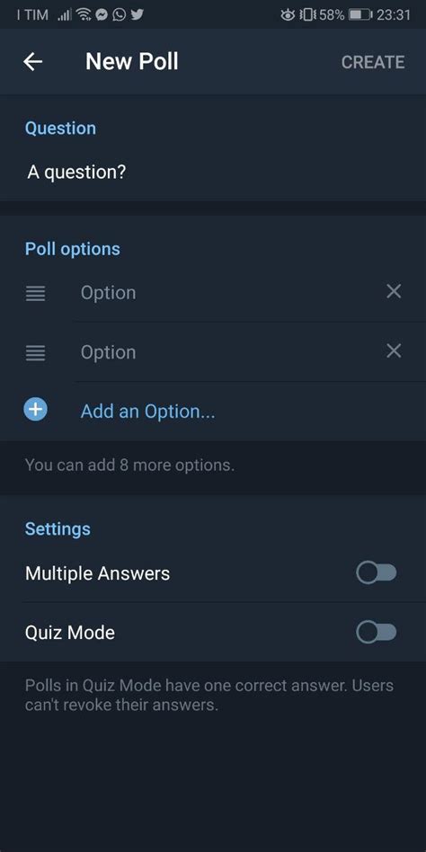 Layout Multiple Answer Question Creation By Users In Android App Stack Overflow