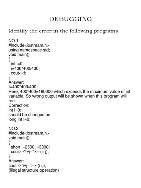Debugging Pdf Programming Paradigms Notation