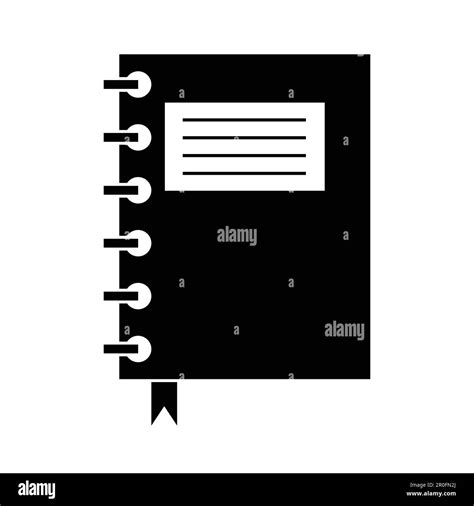 Note Book Vector Icon Filled Flat Sign For Mobile Concept And Web Design Diary Simple Solid