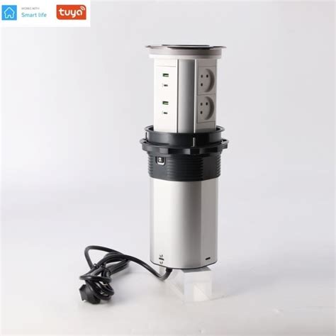 Israel Plug Waterproof Intelligent Lifting Socket Six Position Socket Track Power Socket And