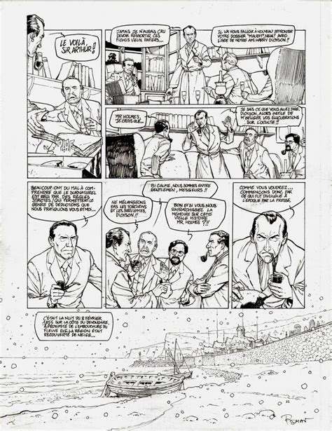 Harry Dickson Par Olivier Roman Planche Originale