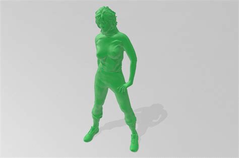 Stl File Woman Doing Exercises・3d Printable Model To Download・cults