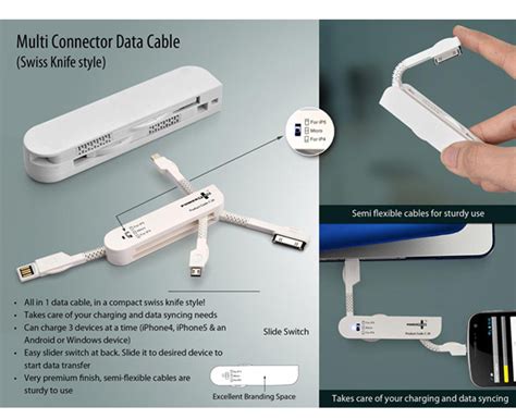 Multi Connector Data Cable At Piece USB Data Cable In New Delhi ID