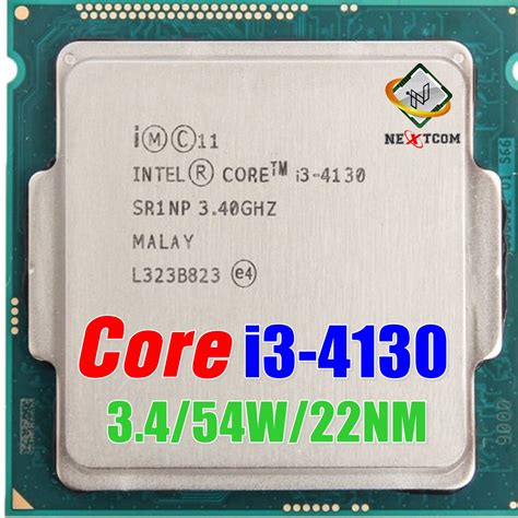 ซีพียู Cpu Core I3 4130 I3 4150 I3 4160 I3 4170 I3 4330 Socket Lga 1150 ฟรีซิลิโคน