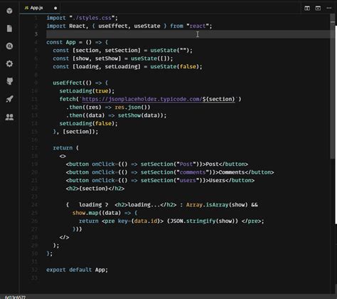 Unable To Implemet Loading Feature When Fetching Data From Api R