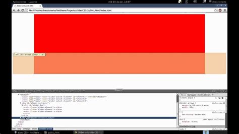 slider css sin javascript youtube