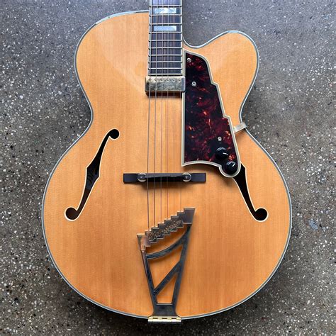 Dangelico Excel Exl 1 Hollow Body Archtop 2015 Natural Tone Wolf