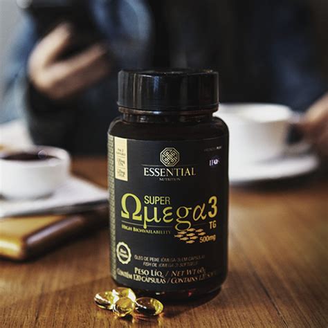 Omega 3 Essential Nutrition 500mg 240 Capsulas