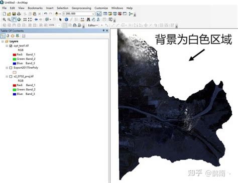 Arcgis：利用shp文件裁剪栅格数据 知乎