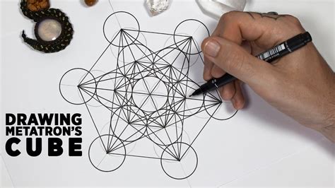 Drawing Metatrons Cube In Real Time Sacred Geometry Tutorial Youtube