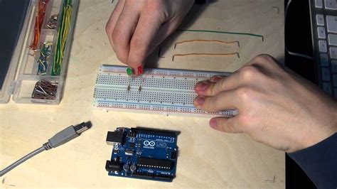 Arduino Tutorial 1 Led Blinklicht Youtube