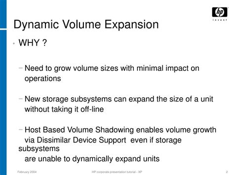 PPT OpenVMS Dynamic Volume Expansion PowerPoint Presentation Free Download ID 643325