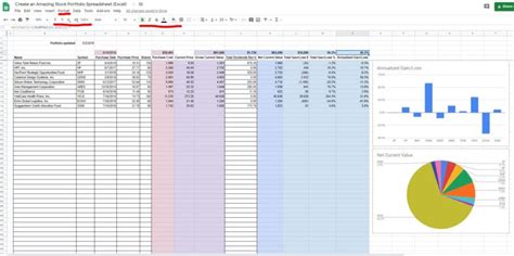 How To Create A Stock Spreadsheet In Excel Design Talk