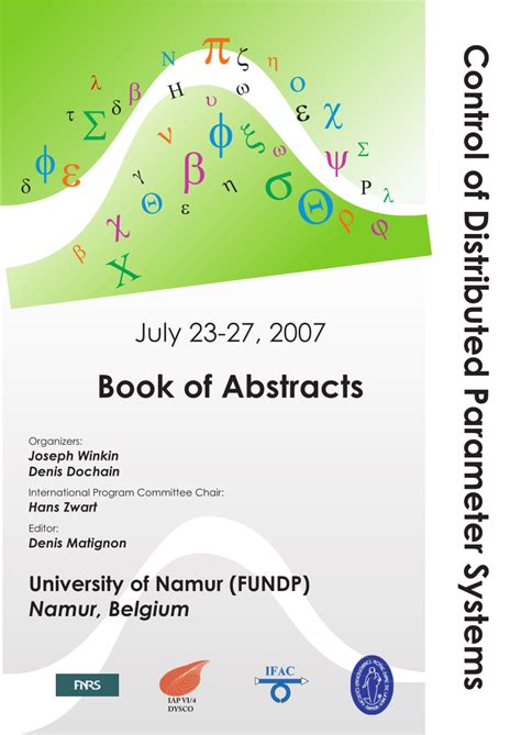 Pdf Control Of Distributed Parameter Systems