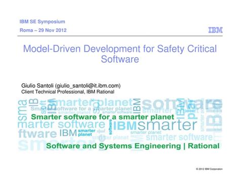 Model Driven Development For Safety Critical Software Pdf