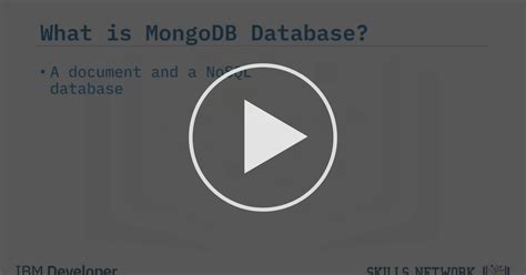 Overview Of Mongodb Introducing Mongodb An Open Source Nosql