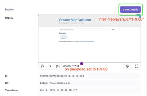 Highlight Linked Error When Navigating To Replay Details From An Error
