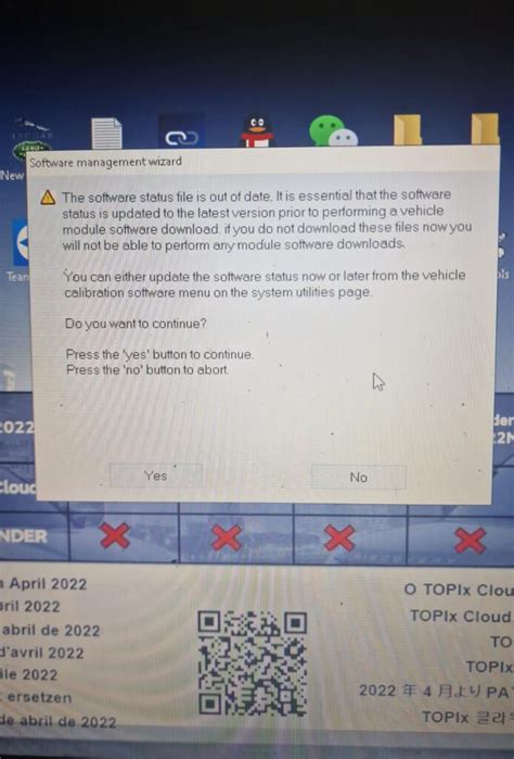 Vxdiag Jlr Pathfinder Software Status File Out Of Date