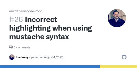 incorrect highlighting when using mustache syntax · issue 26