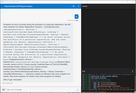 Create New Conversion Sharp Sample Doesn T Work Issue Microsoft Botbuilder Samples