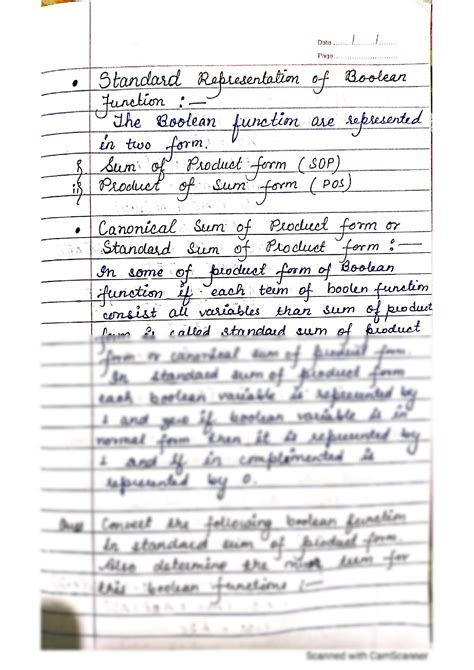 Solution Sop Pos Form Of Boolean Function 1 Studypool