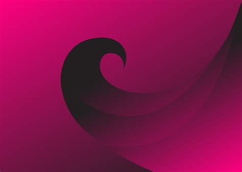 아름다운 짙은 보라색 그라데이션 바탕 화면 또는 배경 프리미엄 벡터