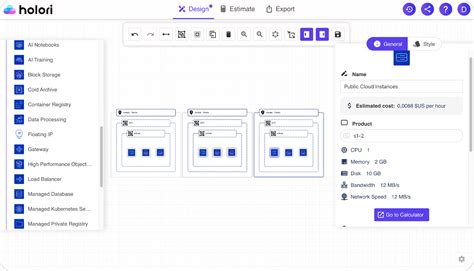 holori ovh architecture diagram tool